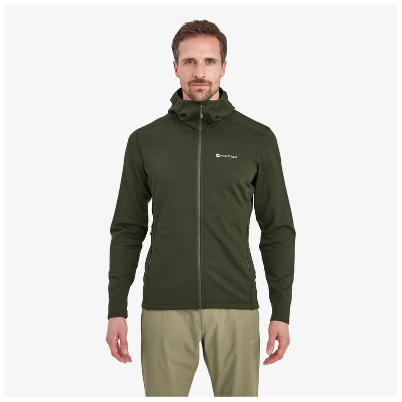 Montane Mens Protium Hooded Jacket (Oak Green) | Sportpursuit.com