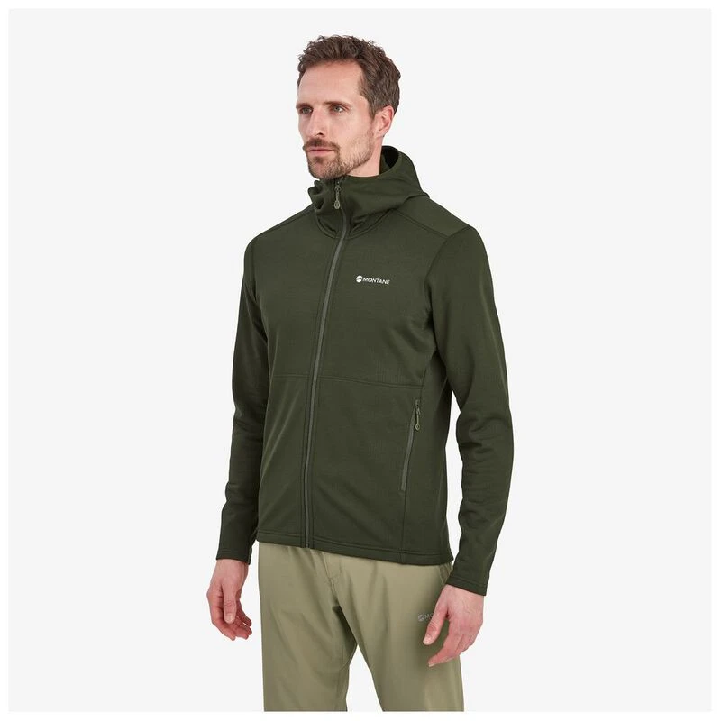 Montane Mens Protium Hooded Jacket (Oak Green) | Sportpursuit.com