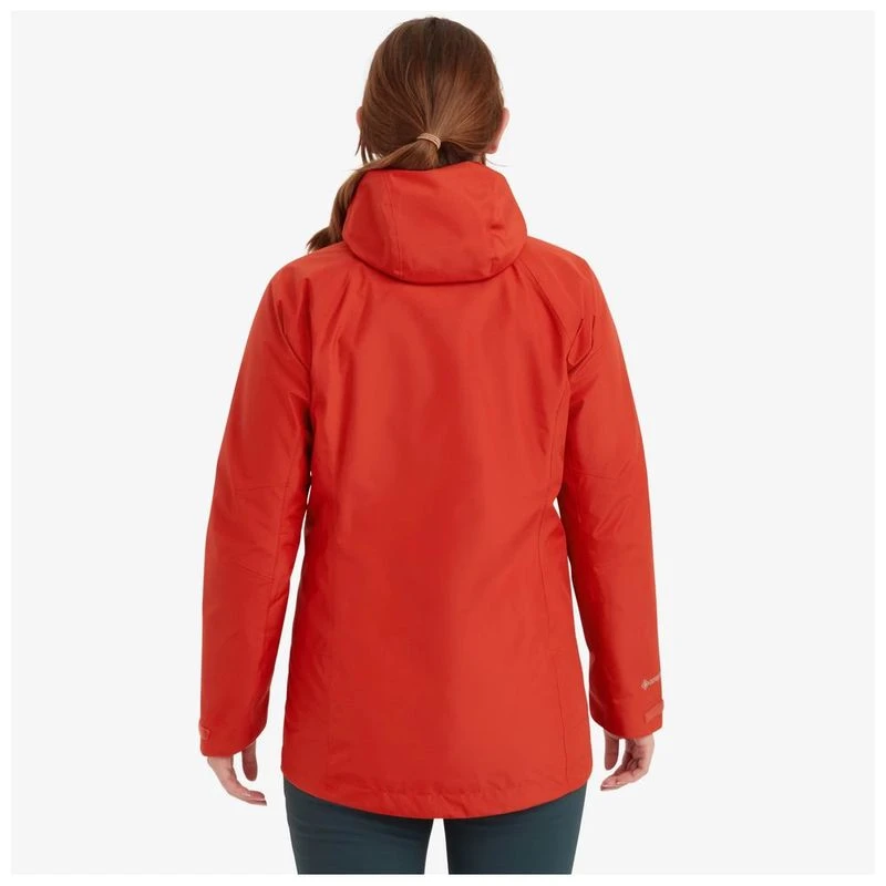 Montane Womens Synergy GTX 2L Jacket (Saffron Red) | Sportpursuit.com