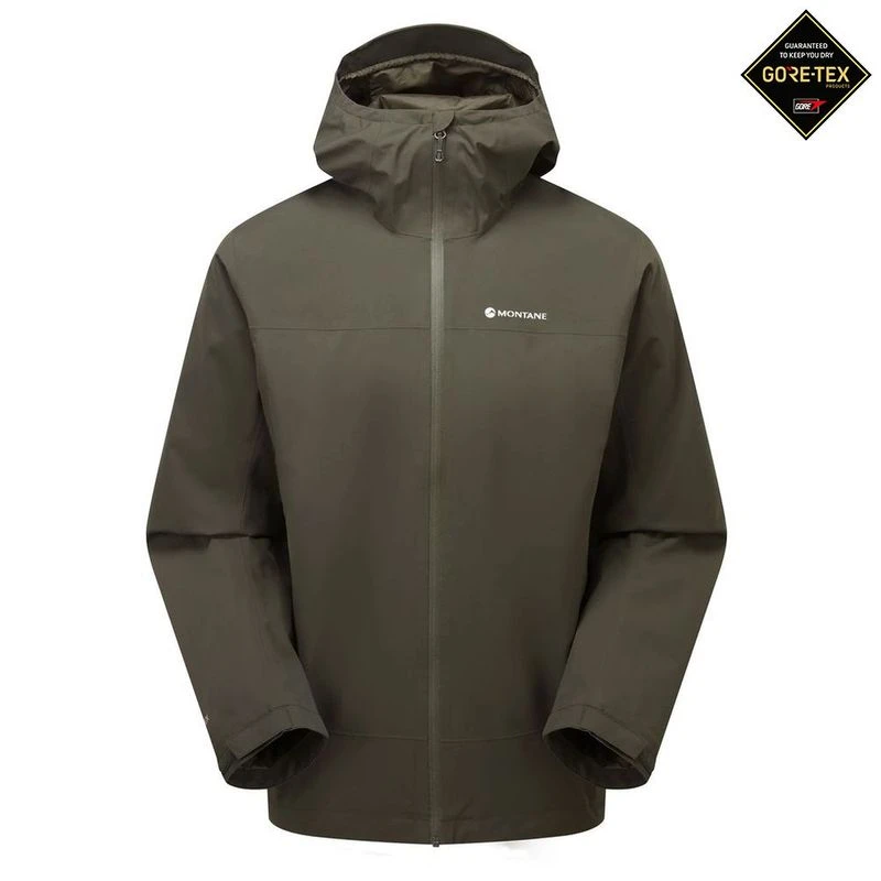 Montane Mens Synergy GTX 2L Jacket (Olive) | Sportpursuit.com
