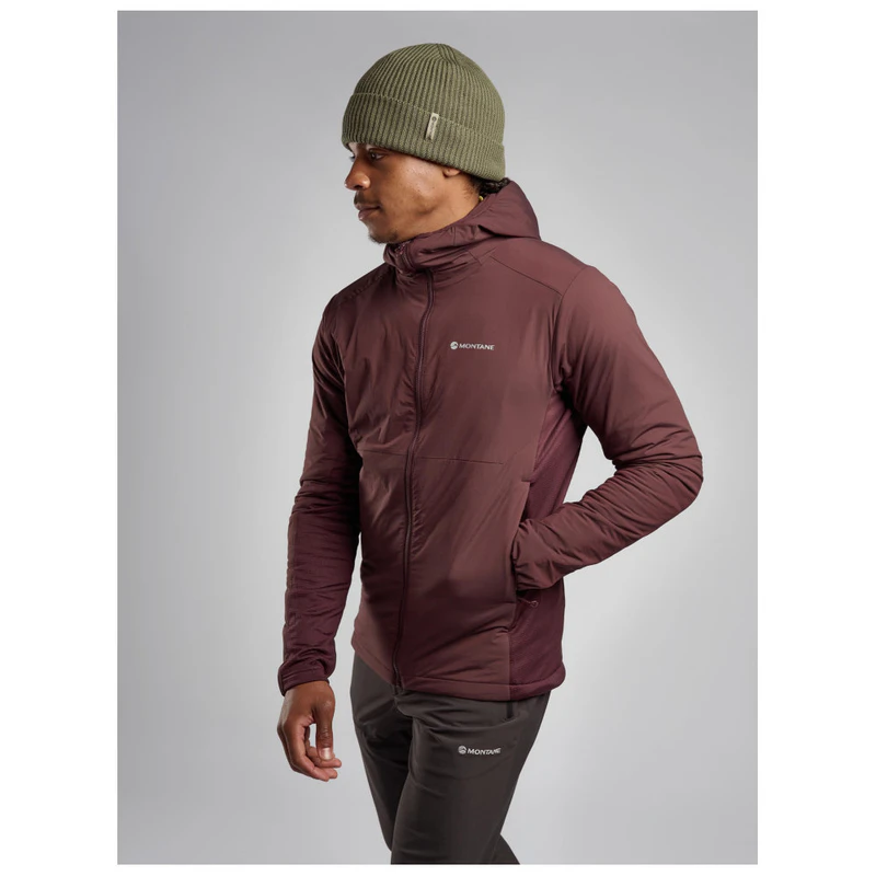 Montane Mens Fireball Lite Insulated Jacket (Dark Garnet) | Sportpursu