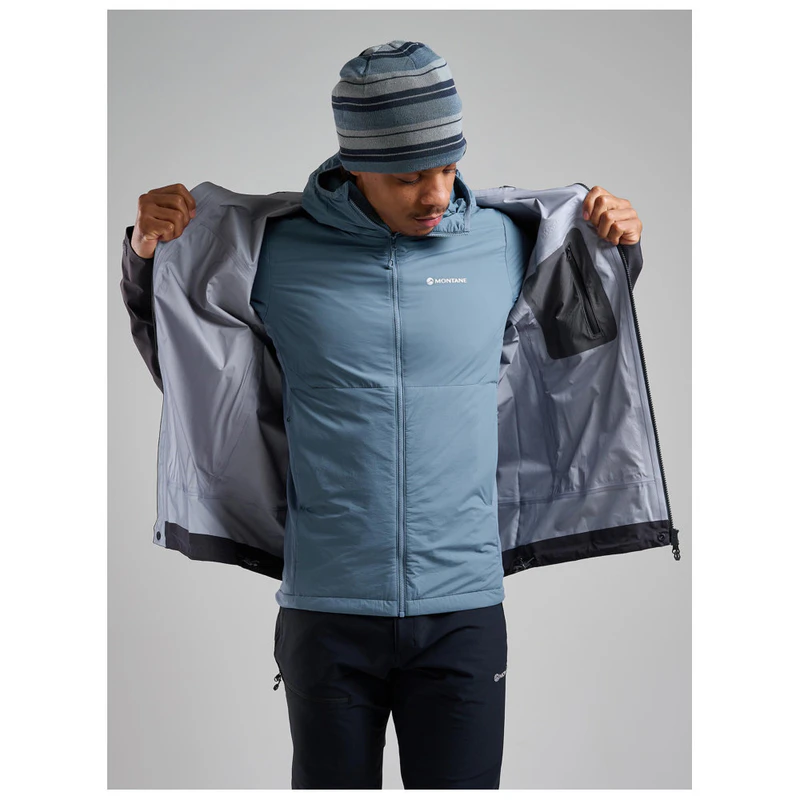 Montane Mens Fireball Lite Insulated Jacket (Stone Blue) | Sportpursui