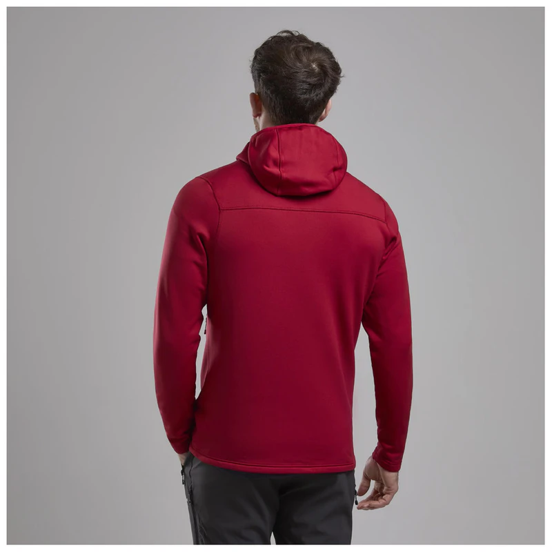 Montane Mens Fury XT Fleece Jacket (Acer Red) | Sportpursuit.com