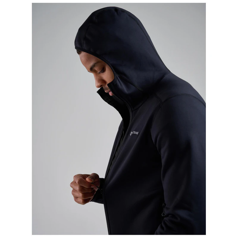 Montane Mens Fury Fleece Jacket (Black) | Sportpursuit.com