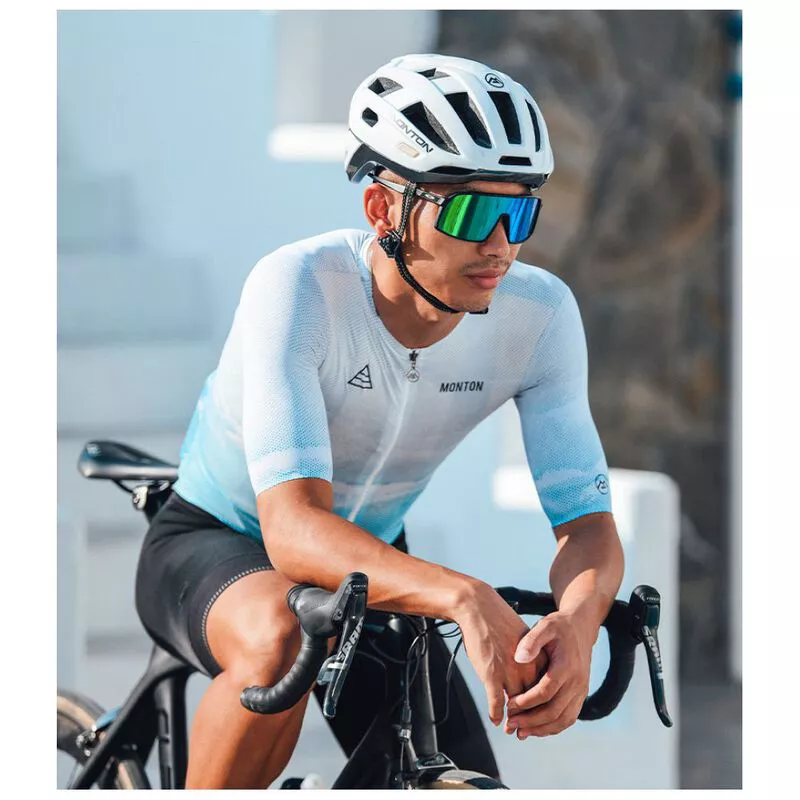 Monton Womens Urban+ Spring Jersey (Green) | Sportpursuit.com