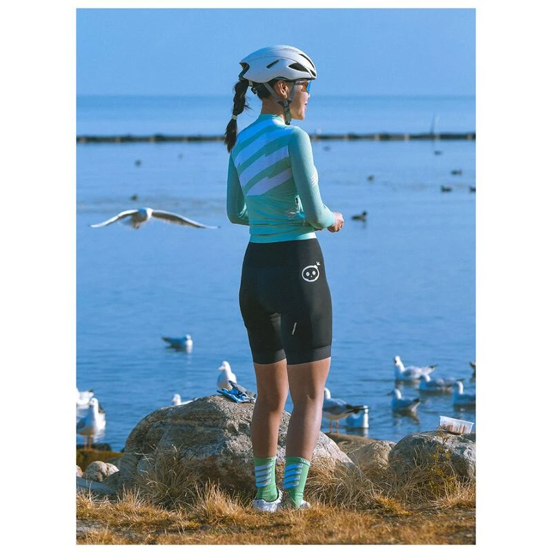 Monton Womens Colours V3 + Graphene Long Sleeve Jersey (Fern Green)