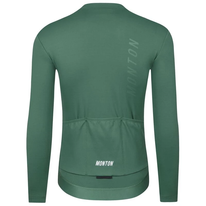 Monton Mens Rinsora Long Sleeve Thermal Jersey (Deep Sea) | Sportpursu