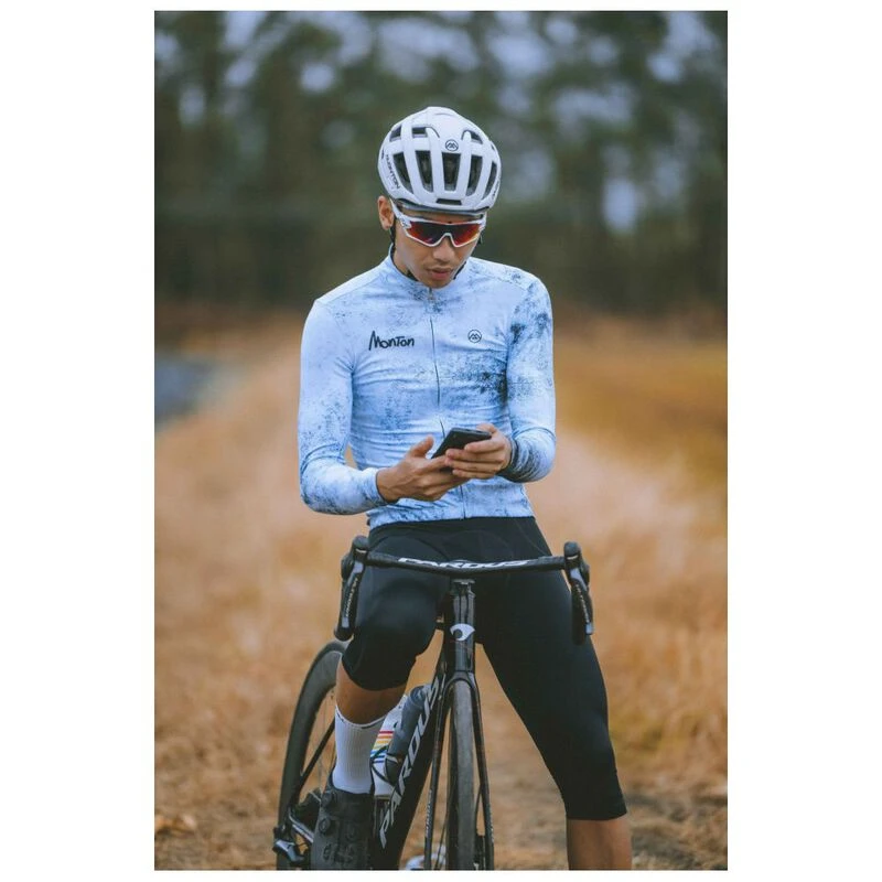 Monton Mens Urban+ Pyaohon Thermal Long Sleeve Jersey (White) | Sportp