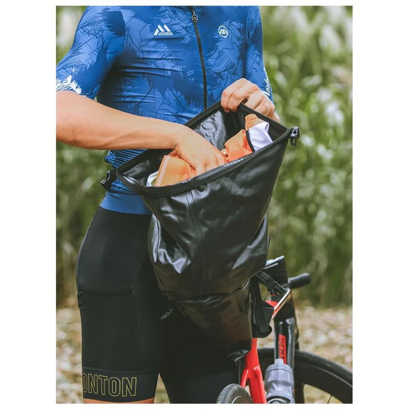 Monton Kattu Saddle Bag (Black/Yellow) | Sportpursuit.com