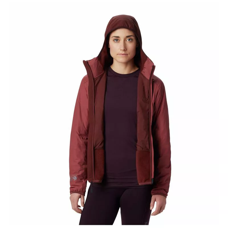 Mountain Hardwear Womens Kor Strata Climb Jacket (Washed Rock) | Sport