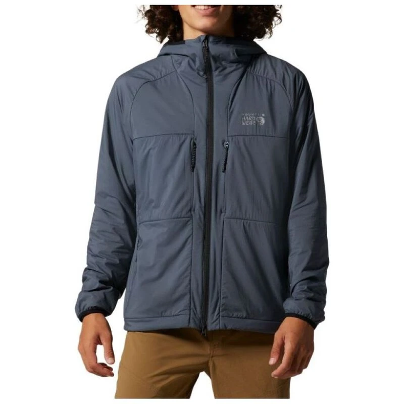 Mountain Hardwear Mens Kor Airshell Warm Jacket (Blue Slate) | Sportpu