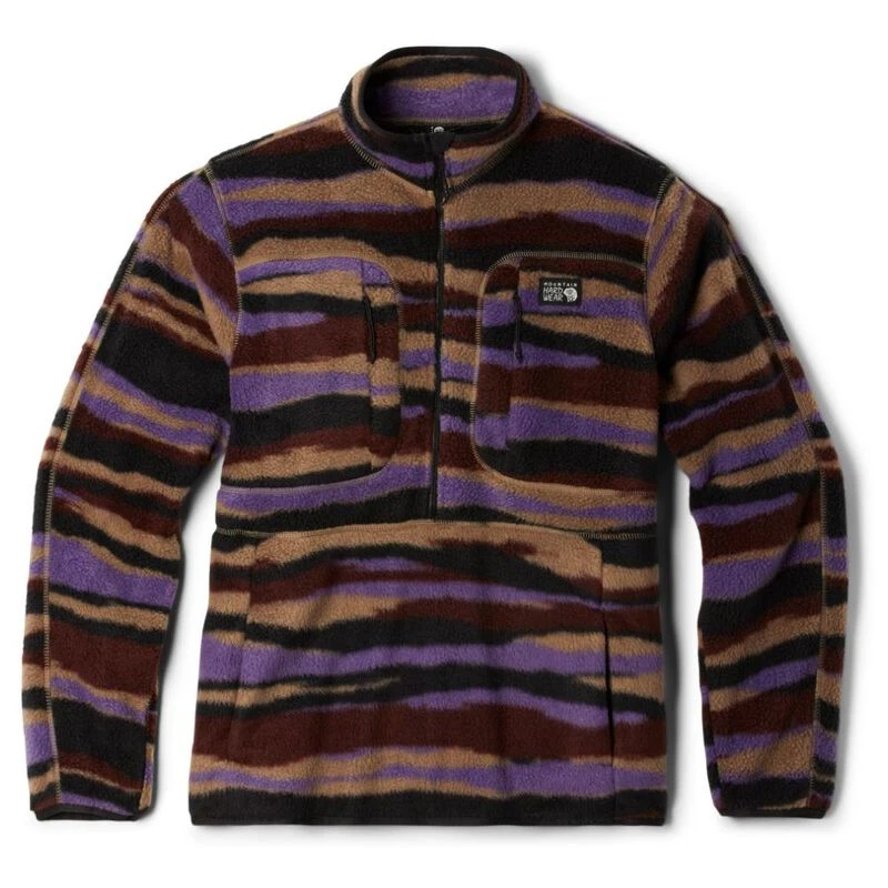 Mountain Hardwear Mens HiCamp Fleece Pullover (Trail Dust Landscape)