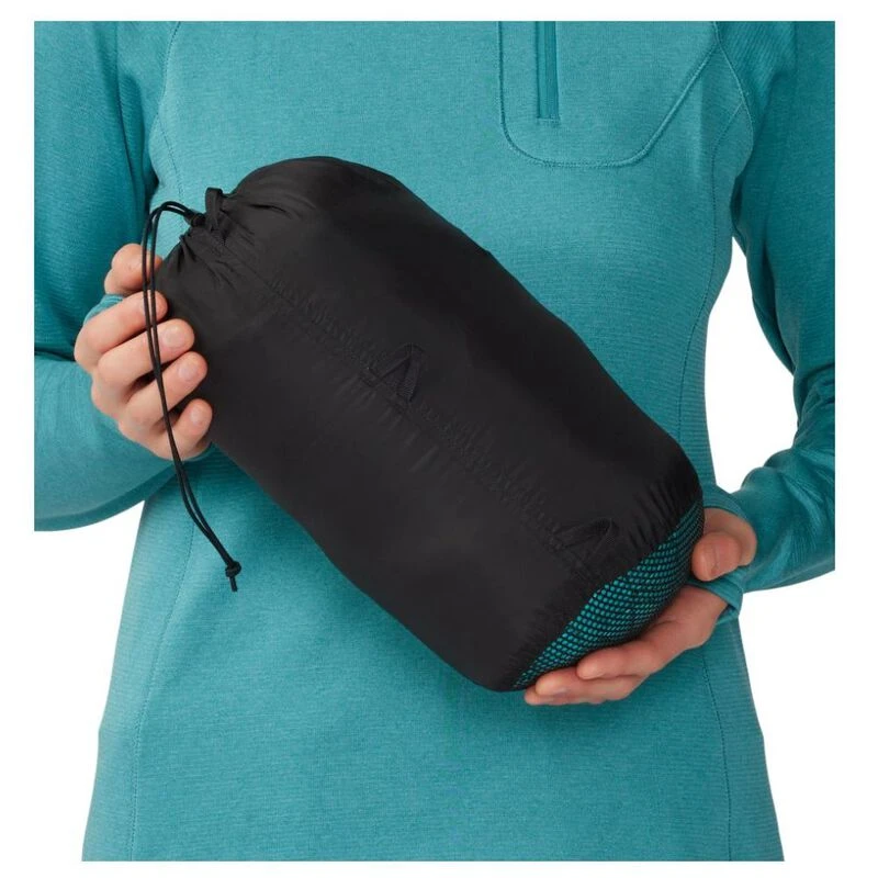 Mountain Hardwear Womens Phantom Belay Jacket (Synth Green/Black) | Sp