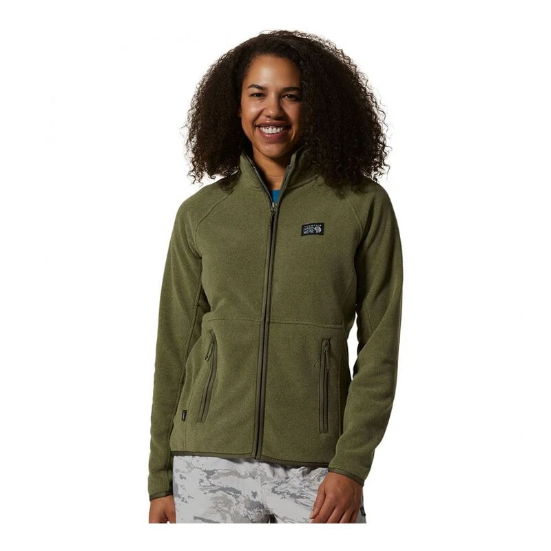 MountainHardwear Womens Polartec® 200 Jacket (Green) | Sportpursuit.co