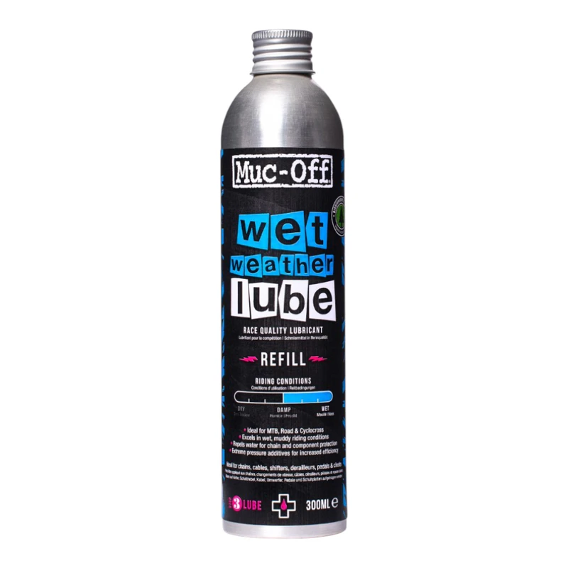 Muc-Off Lubrifiant Wet 300ml (Noir) | privatesportshop.fr