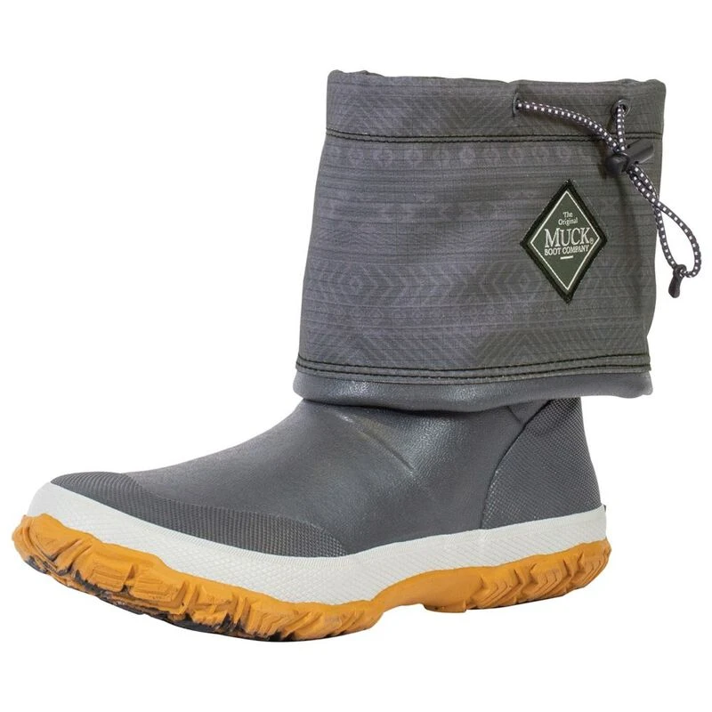 Muck Boot Forager Tall Wellingtons (Dark Grey/Print) | Sportpursuit.co