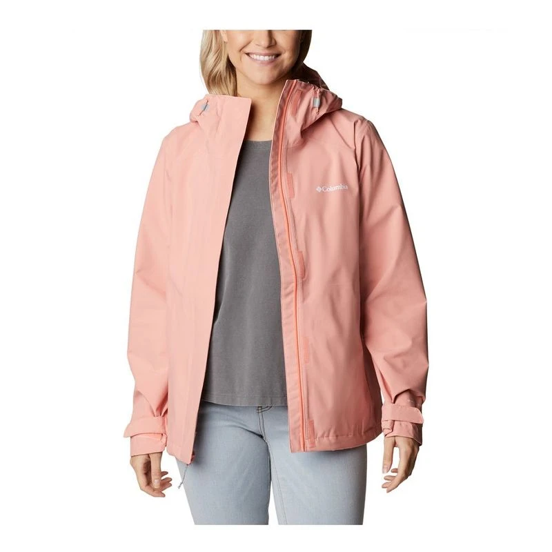 Columbia Womens Earth Explorer Shell Jacket (Pink) | Sportpursuit.com