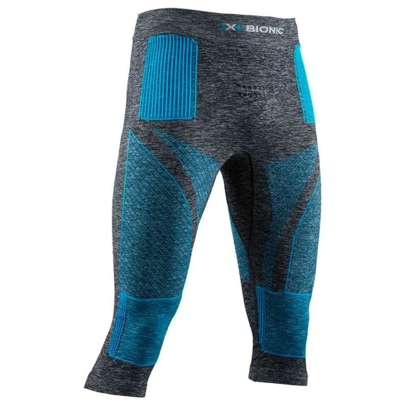 X-Bionic Mens Energy Accum Mel P 3/4 M Capris (Blue) | Sportpursuit.co