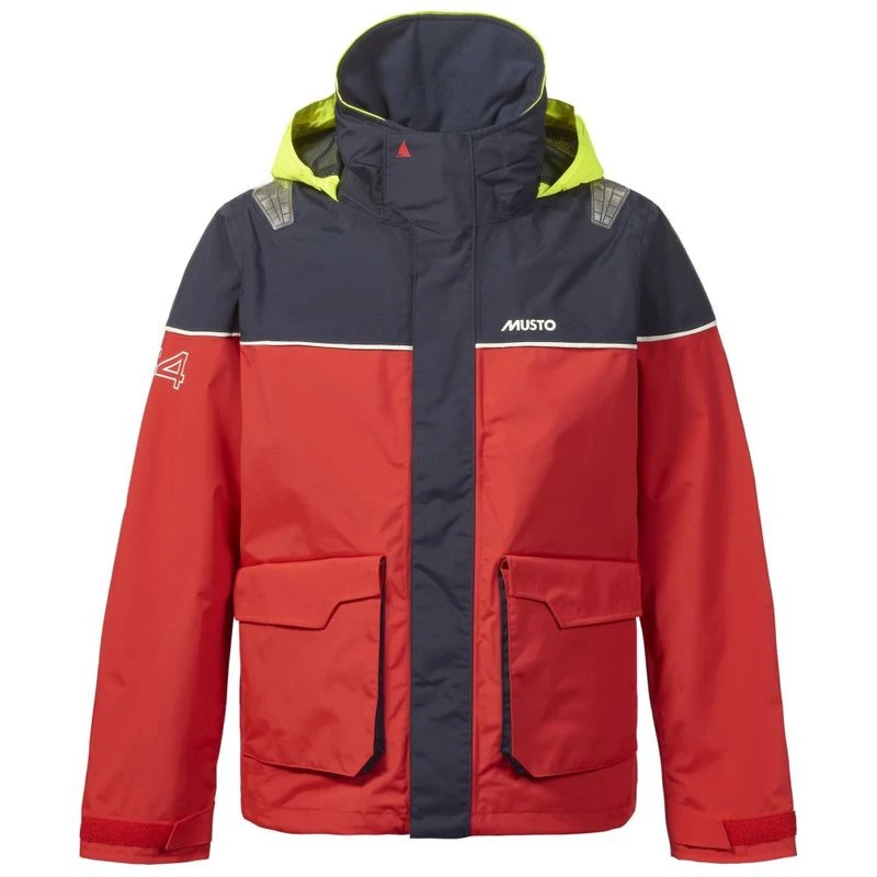 Musto Mens 64 Channel Jacket (True Red/Navy) | Sportpursuit.com