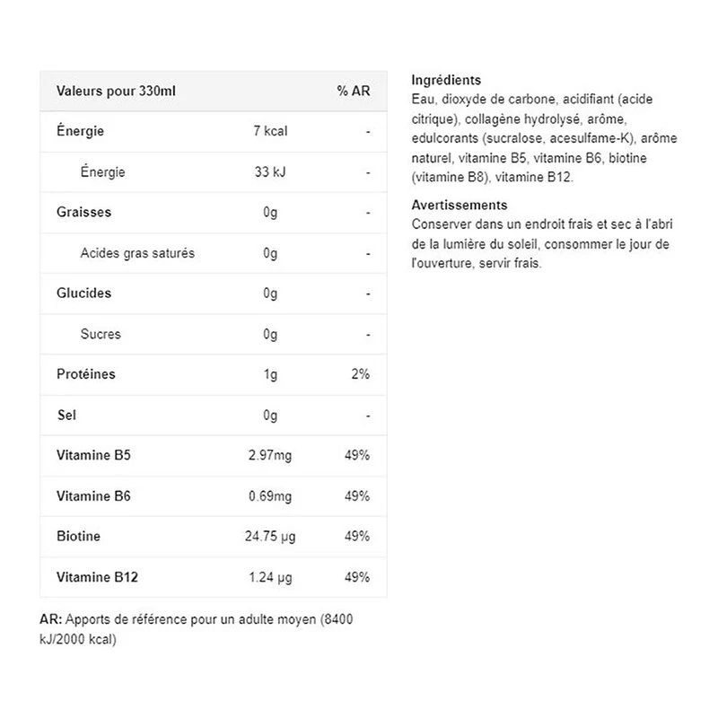 NanoSupps Prêt à boire Collagen Vibe x24 (Pineapple/Coconut) | private
