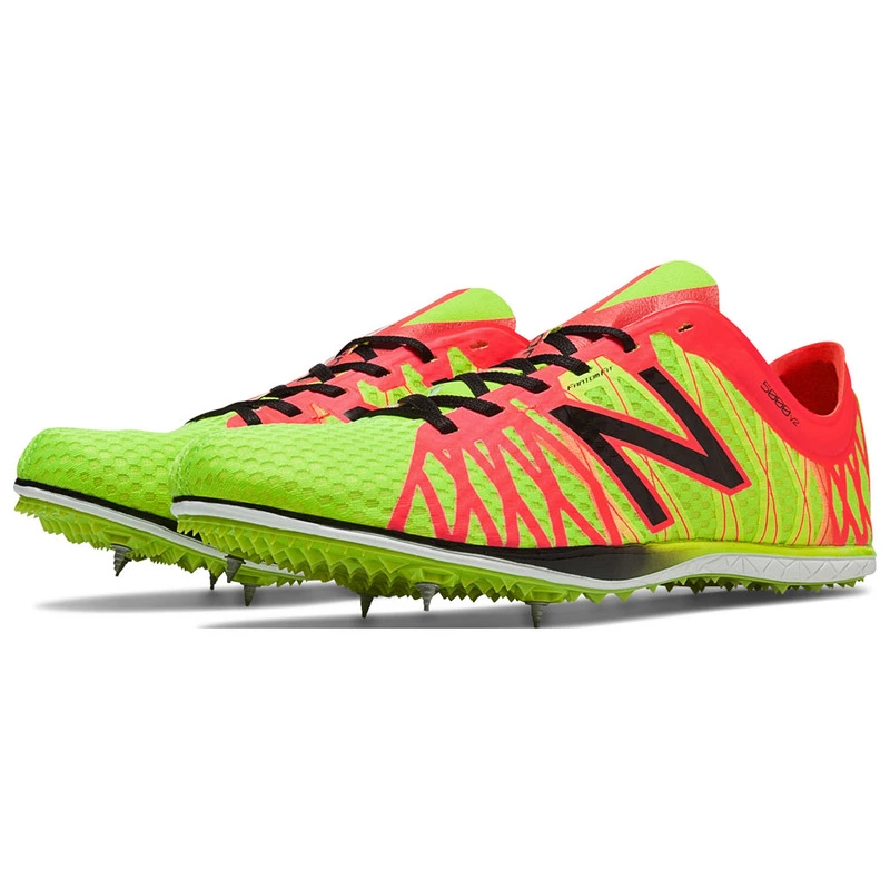 New Balance Mens LD 5000 Spikes (Chemical Green) | Sportpursuit.com