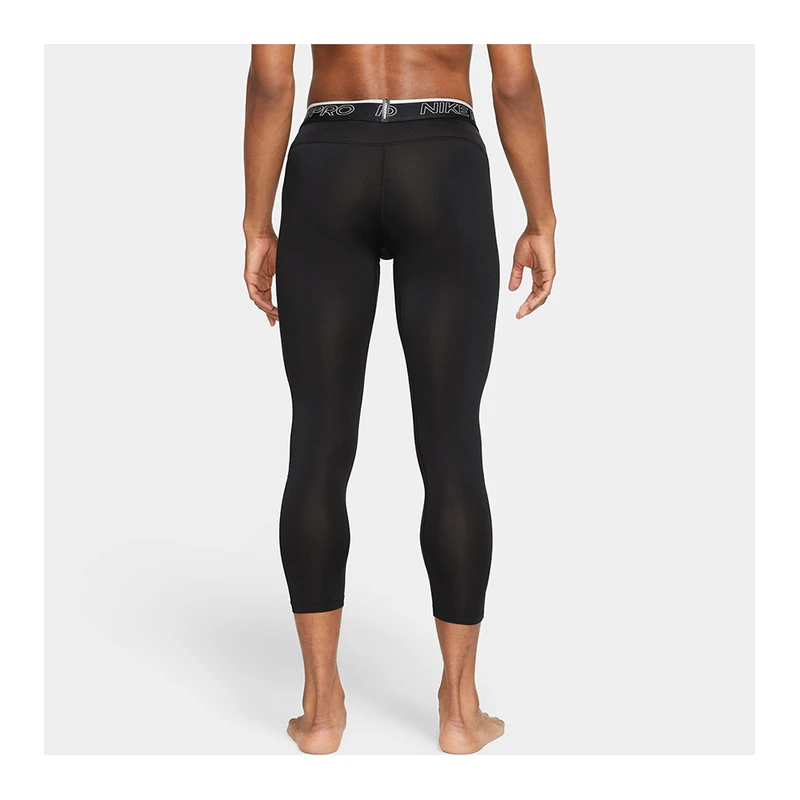 Nike Collants NP Dri-Fit 3QT Homme (Noir/Blanc) | privatesportshop.fr