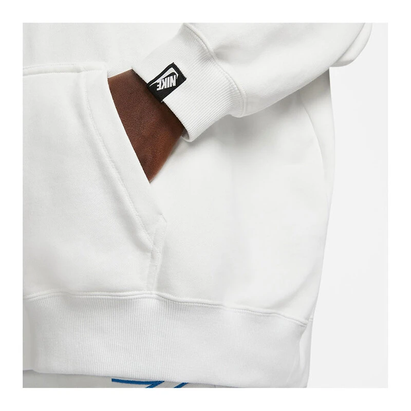 Nike Womens Sportswear Oversized Hoody (White) | Sportpursuit.com