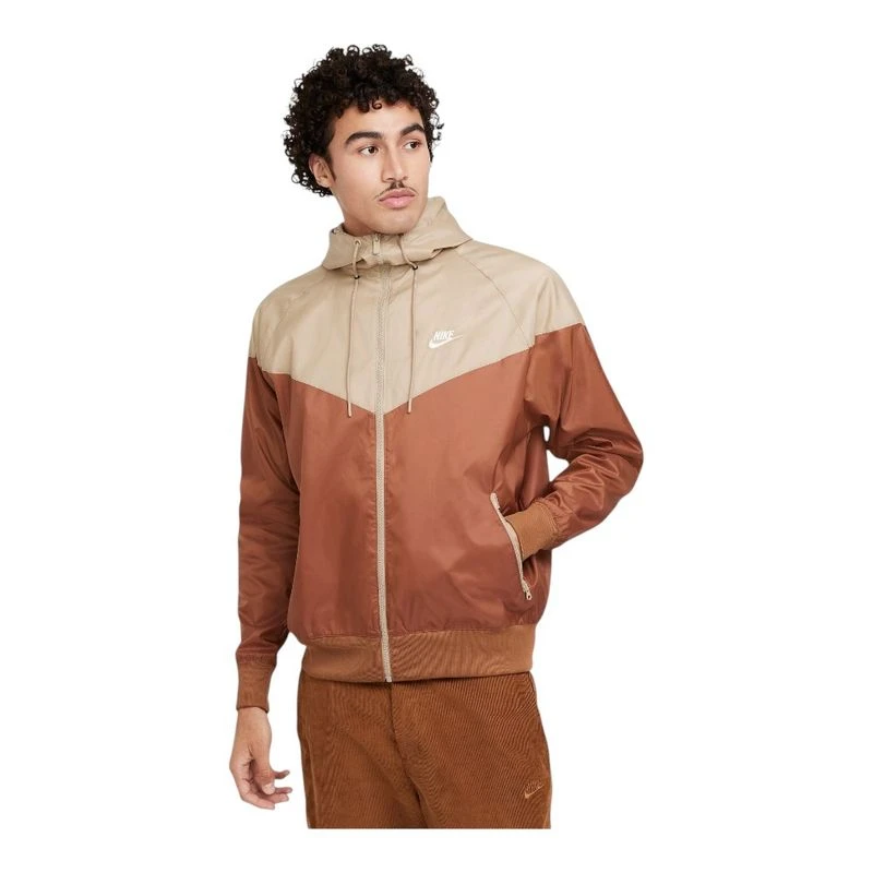 Nike Mens Sportswear Heritage Essentials Windrunner Casual Jacket (Bro