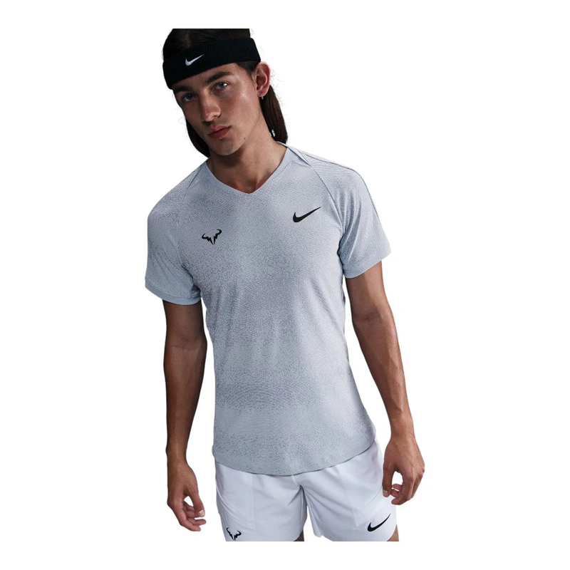 Nike Tee-shirt manches courtes Rafa Court Dri-Fit Advantage Homme (Gri