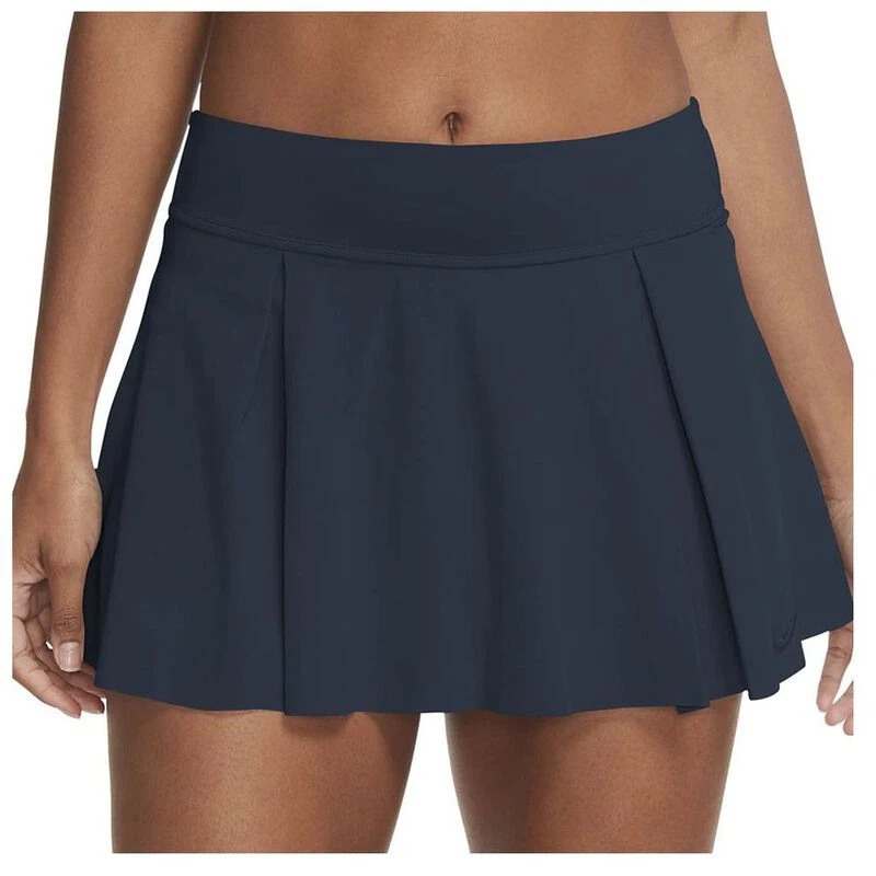 Nike Womens Clb Skrt Tns Skirt (Obsidian/Obsidian) | Sportpursuit.com