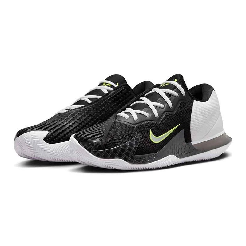 Nike Mens Air Zoom Vapor Cage 4 Rafa Clay Tennis Shoes (Black/Metallic