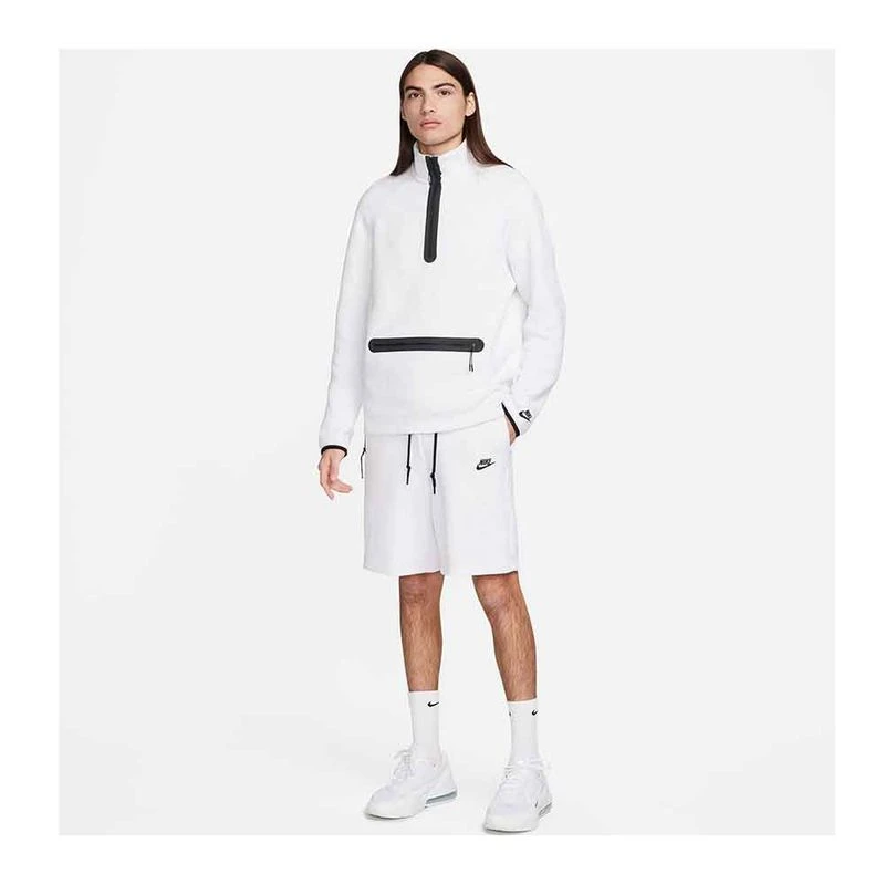Nike Pull Tech HZ Homme (Blanc) | privatesportshop.fr