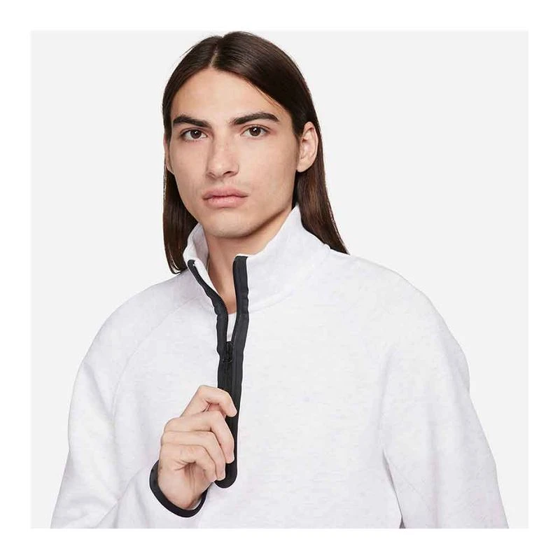 Nike Pull Tech HZ Homme (Blanc) | privatesportshop.fr