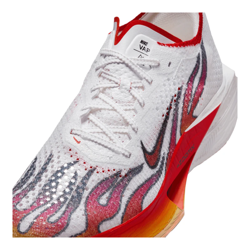 Nike Mens Zoomx Vaporfly Next% 3 FK PRM Running Shoes (White/Habanero