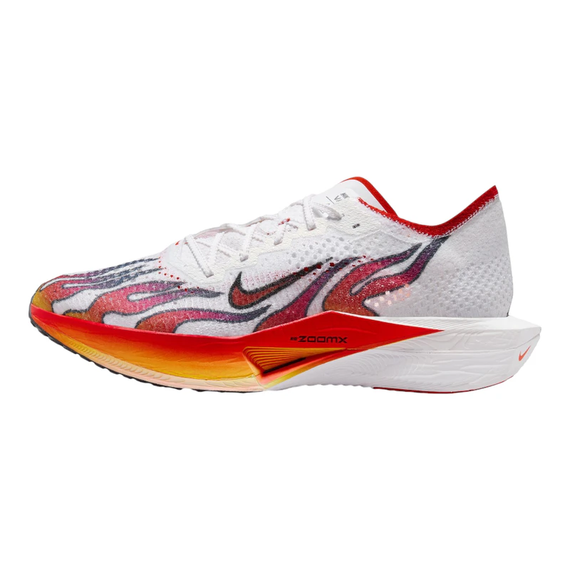 Nike Mens Zoomx Vaporfly Next% 3 FK PRM Running Shoes (White/Habanero