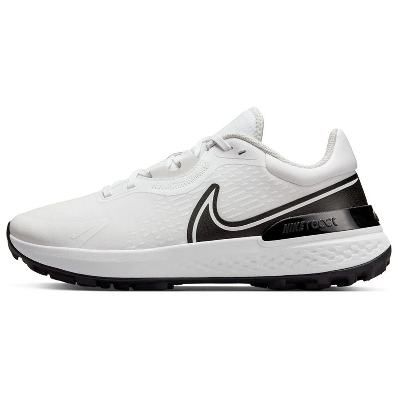 Nike Mens Infinity Pro 2 Golf Shoes (White/Black/Photon Dust/Igloo)