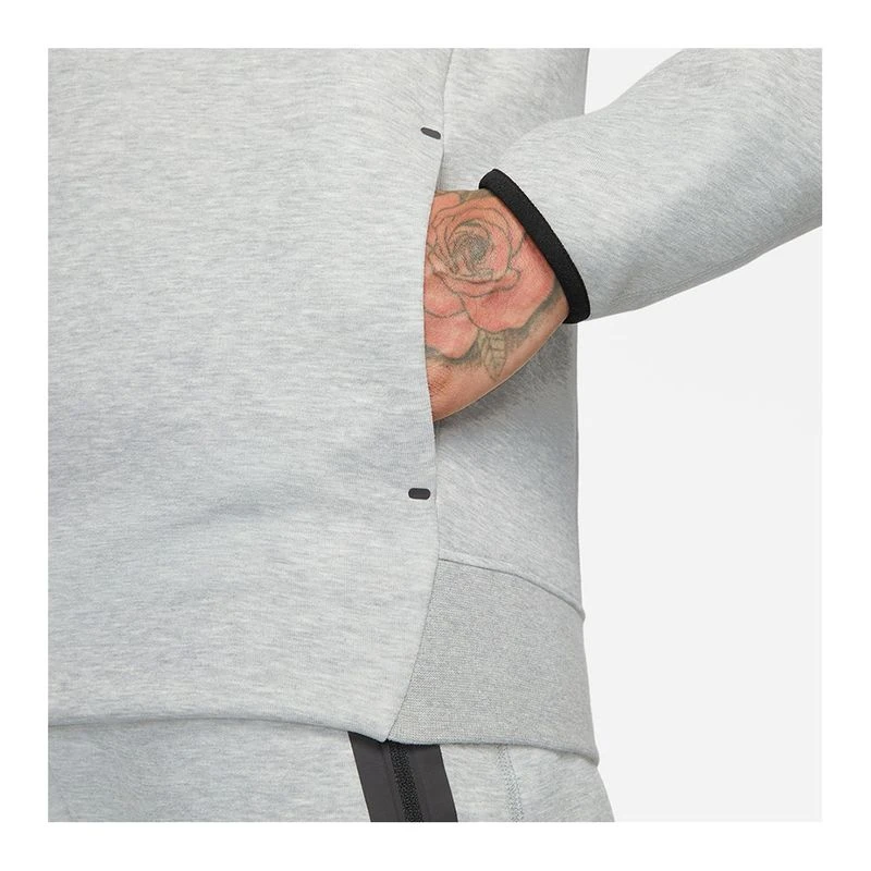 Nike Mens TCH FLC Po Hoody (Grey) | Sportpursuit.com