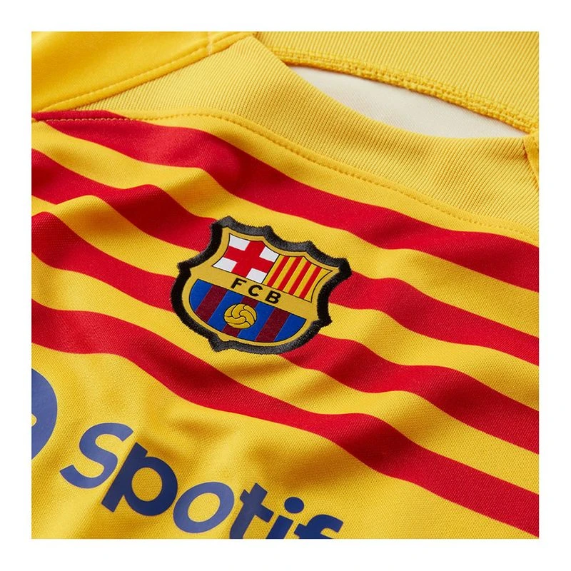 Nike Kids FCB Clothing Set (Yellow) | Sportpursuit.com
