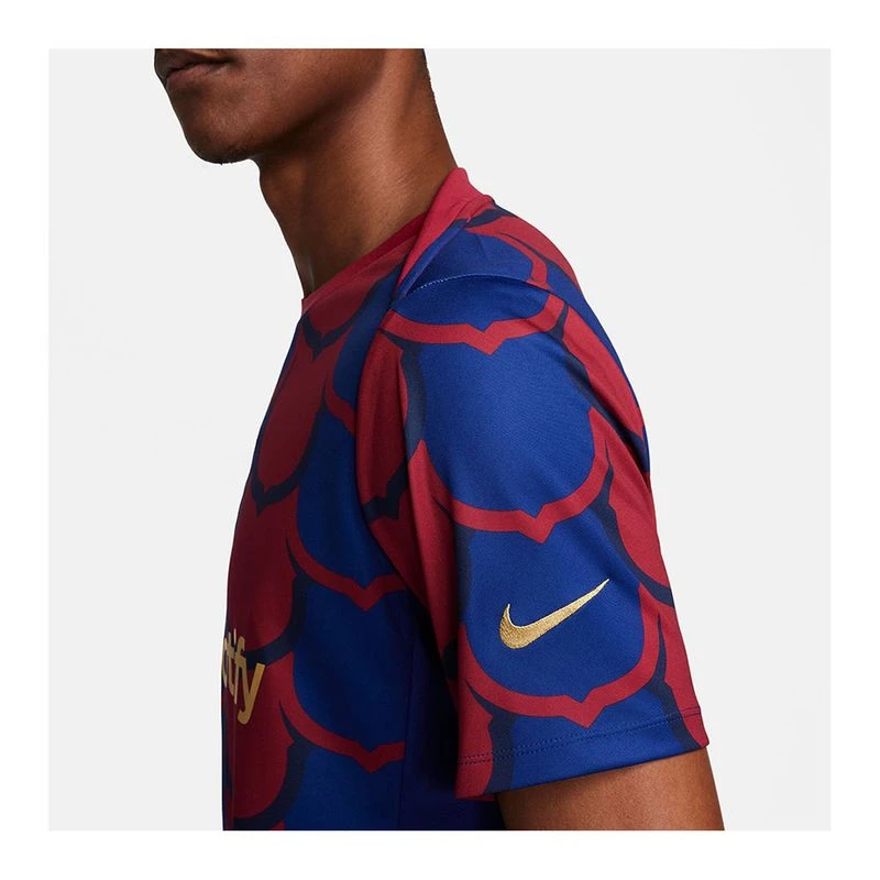 Nike Mens FCB Jersey (Blue) | Sportpursuit.com