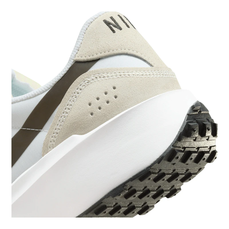 Nike Mens Waffle Nav Casual Shoes (White/Black-Phantom-Summit White)