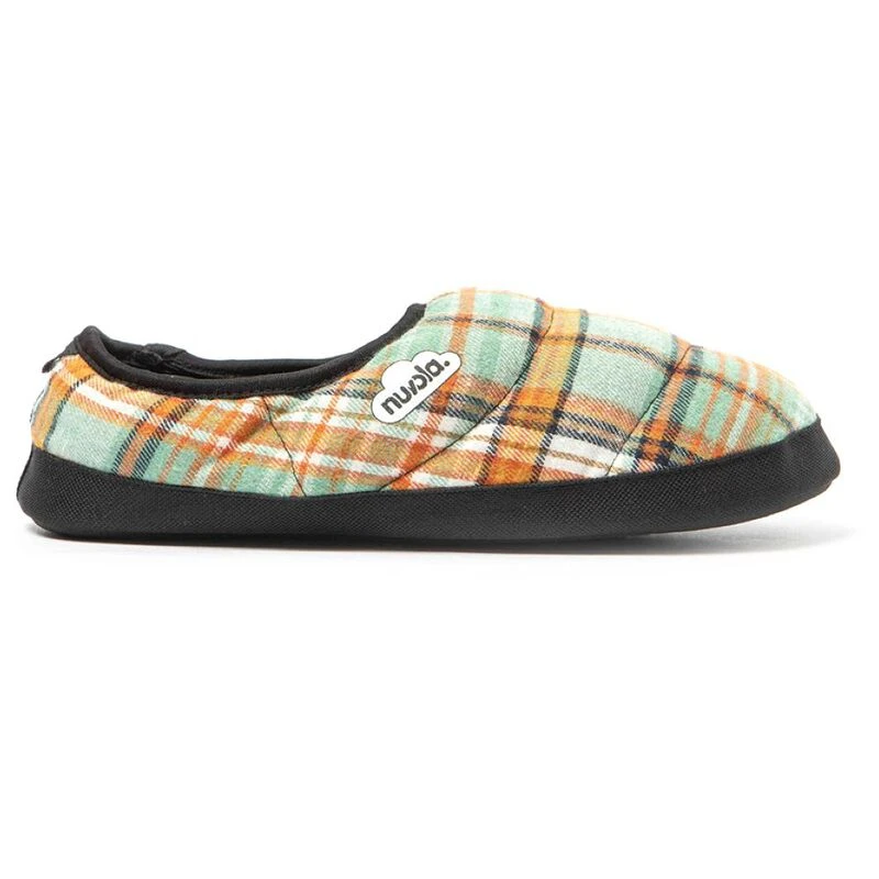 Nuvola Classic Scotland Slippers (Green/Orange) | Sportpursuit.com