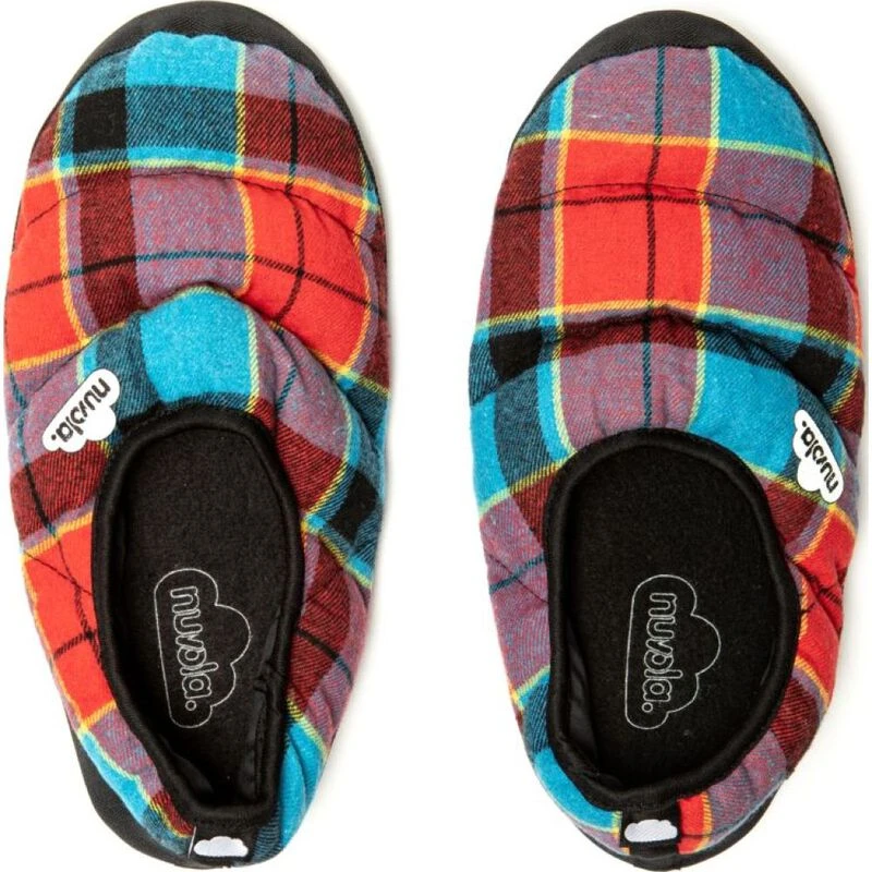 Nuvola Classic Scotland Slippers (Red/Blue) | Sportpursuit.com