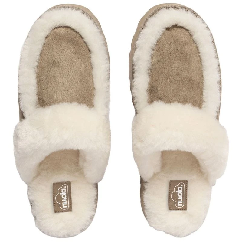 Nuvola Womens Alaska Slippers (Ash) | Sportpursuit.com