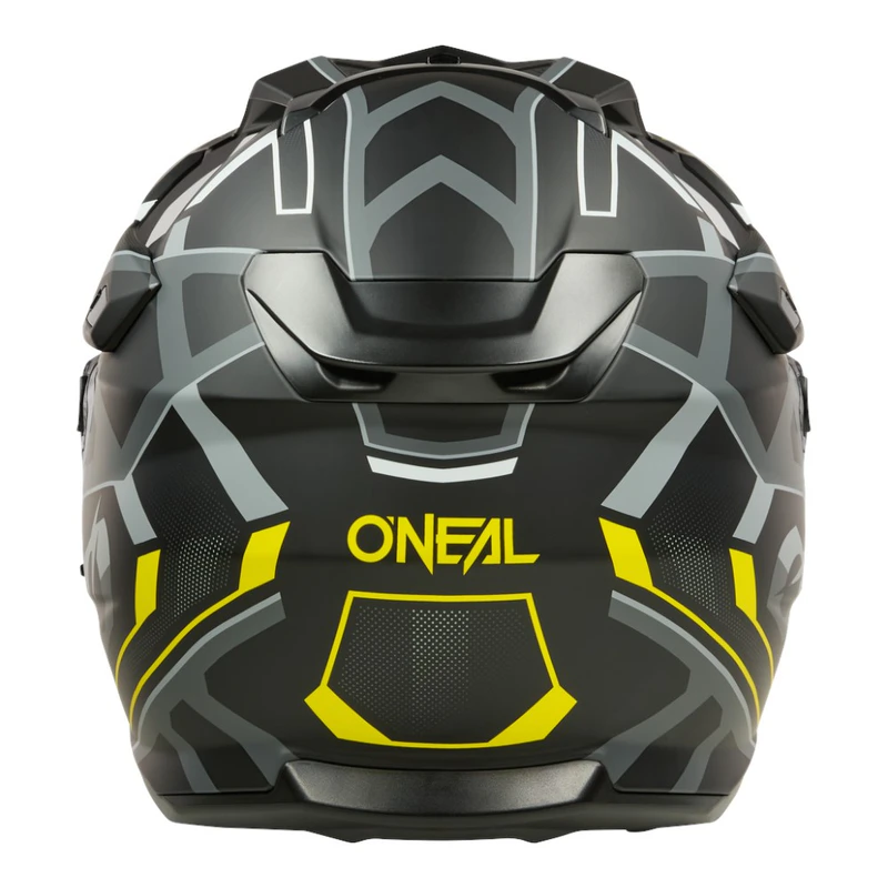 ONeal Mens D-SRS Square V.25 MTB Helmet (Black/Neon/Yellow/Gray) | Spo
