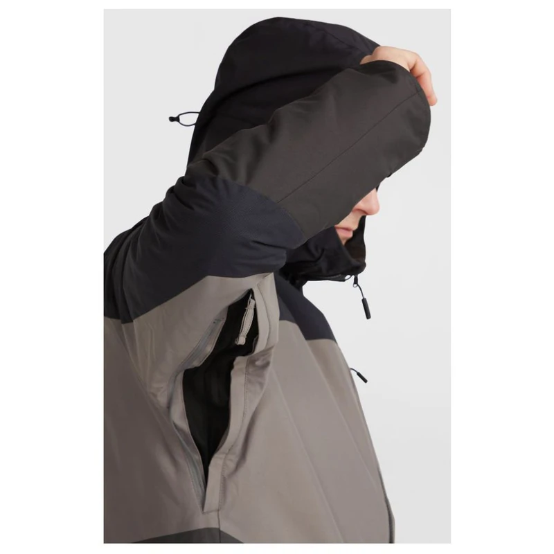 O'Neill Chaqueta de esquí Carbonite Hombres (Negro) | privatesportshop
