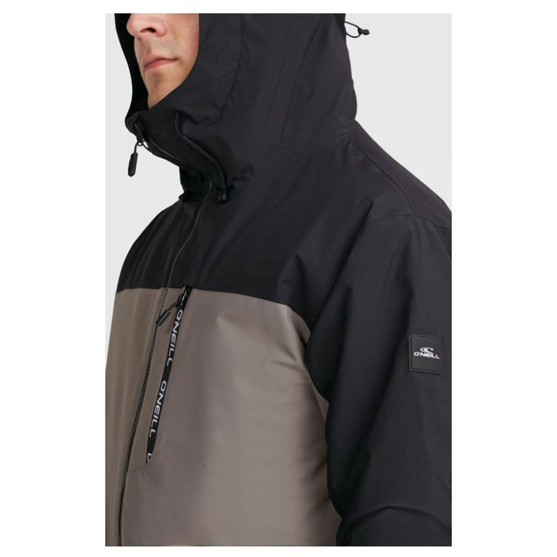 O'Neill Chaqueta de esquí Carbonite Hombres (Negro) | privatesportshop