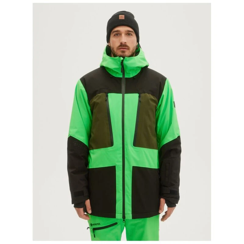 O'Neill Mens GTX Psycho Tech Jacket (Poison Green) | Sportpursuit.com