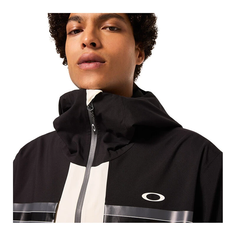 Oakley Mens TC Reduct Earth Shell Jacket (White) | Sportpursuit.com