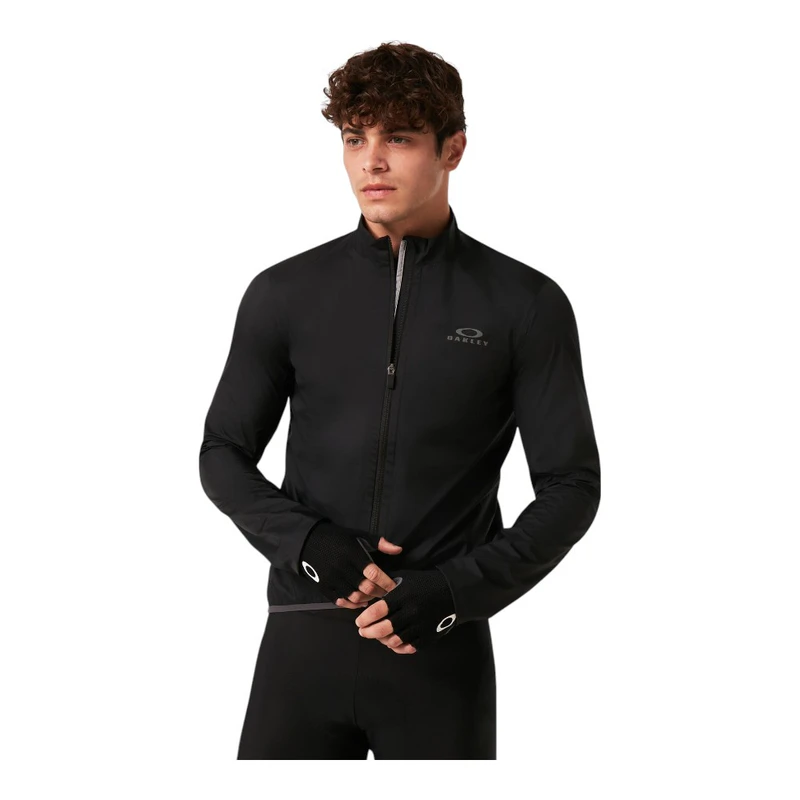 Oakley Mens Endurance Waterproof Jacket (Black) | Sportpursuit.com