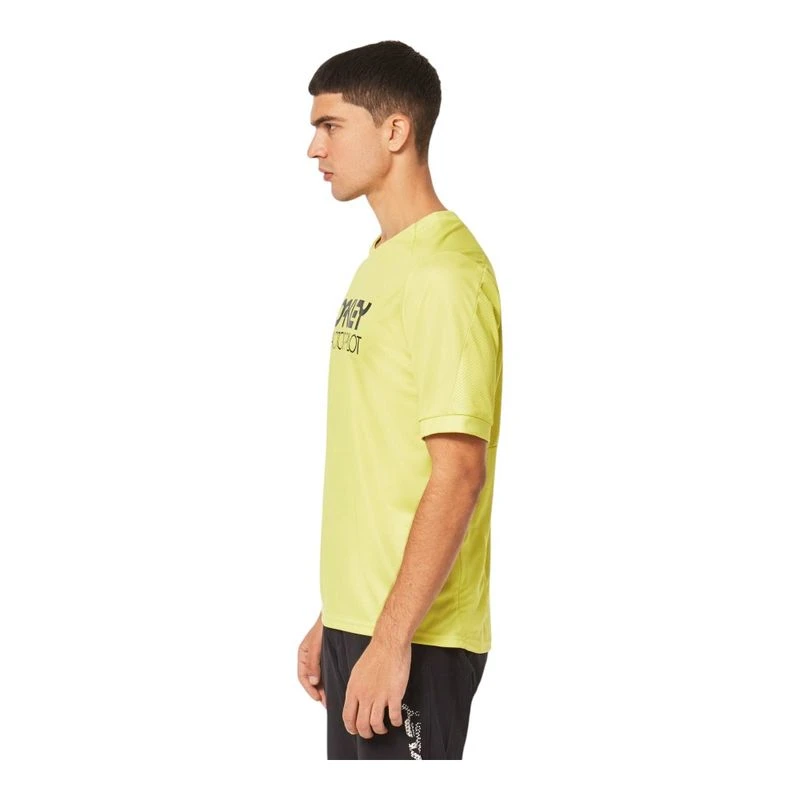 Oakley Mens Factory Pilot MTB T-Shirt (Yellow) | Sportpursuit.com